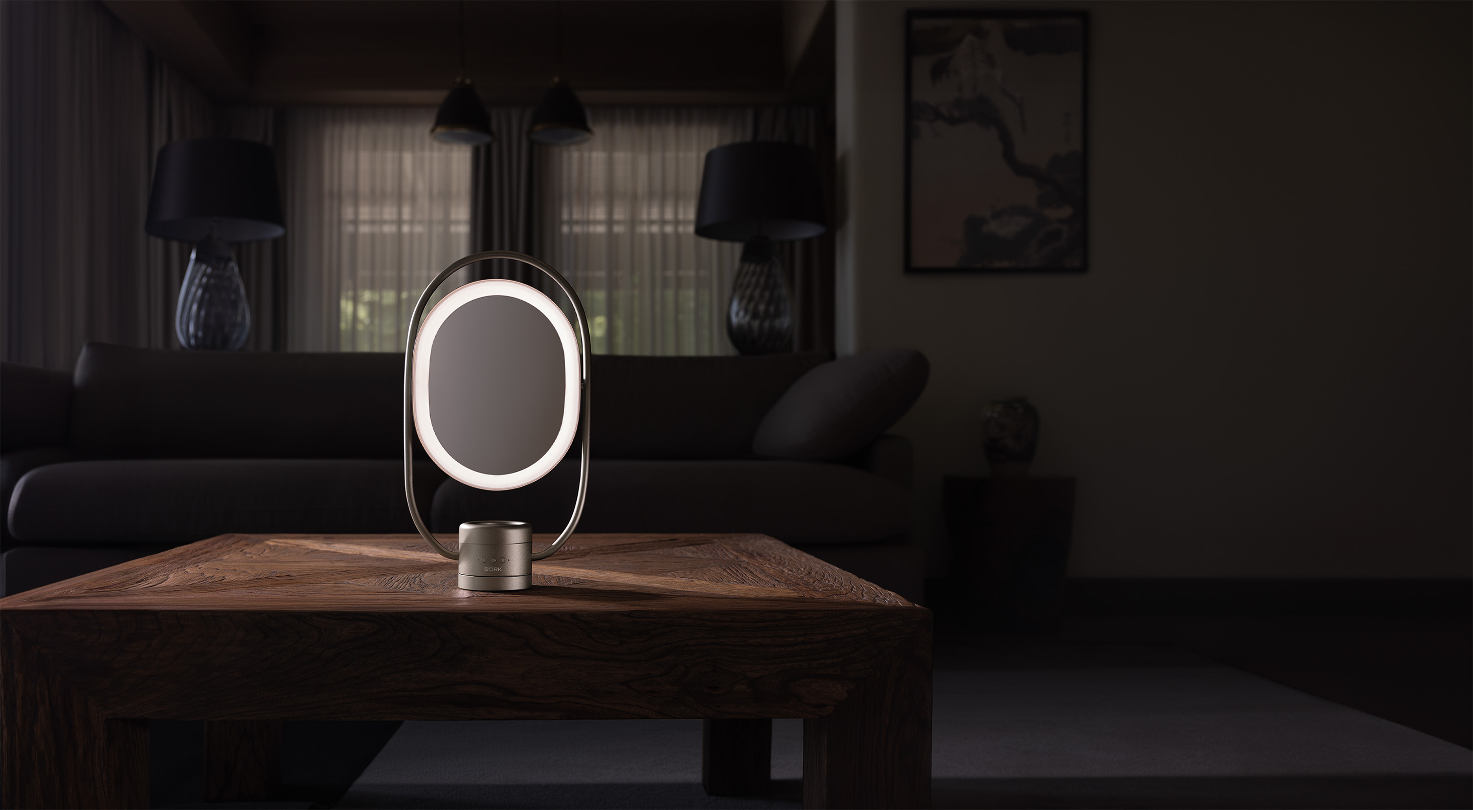 BORK Зеркало-ночник L700 ch – Купить в официальном интернет-бутике БОРК, цены на сайте